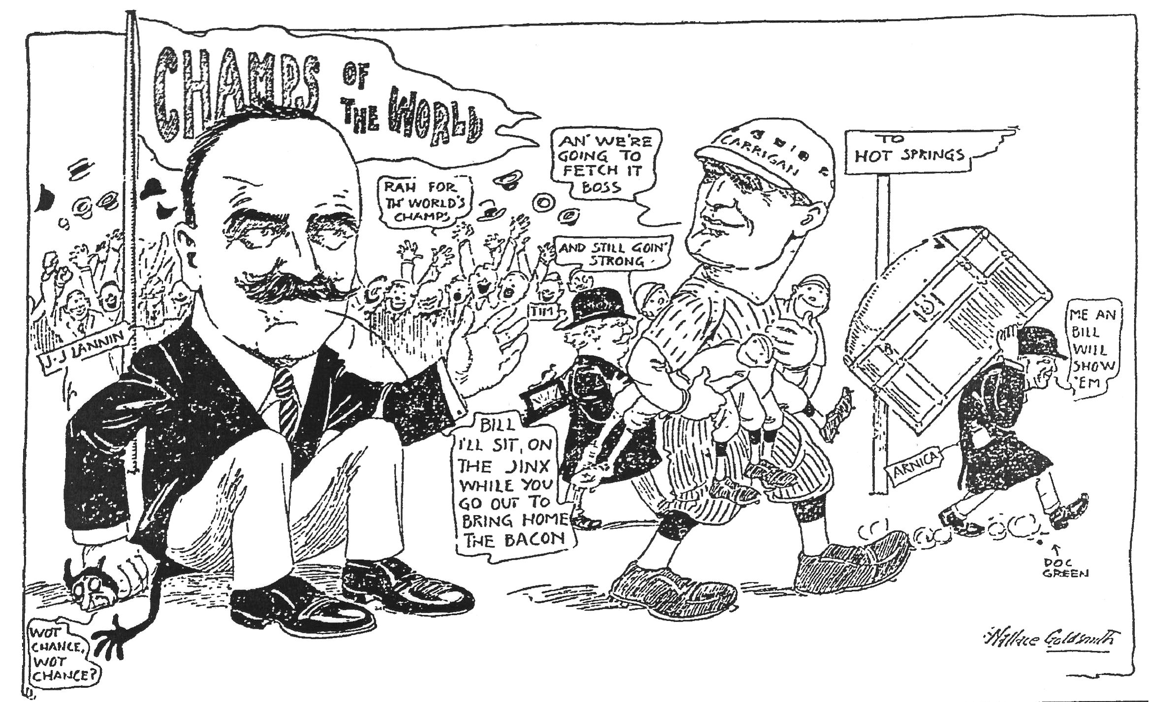 1916 BOSTON RED SOX (SPRING TRAINING)